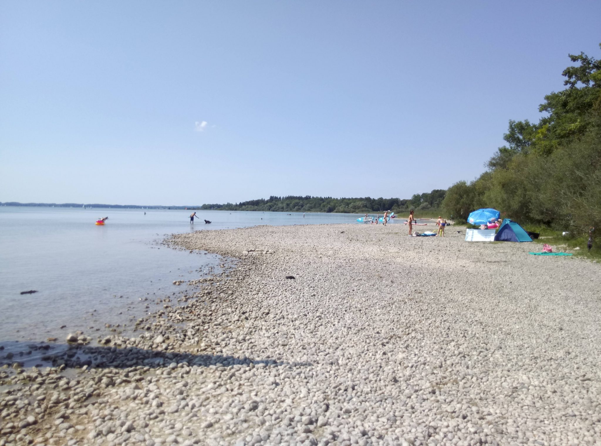 Wohltuende Abkühlung: Strandbäder rund um den Chiemsee - Urlaub am ...